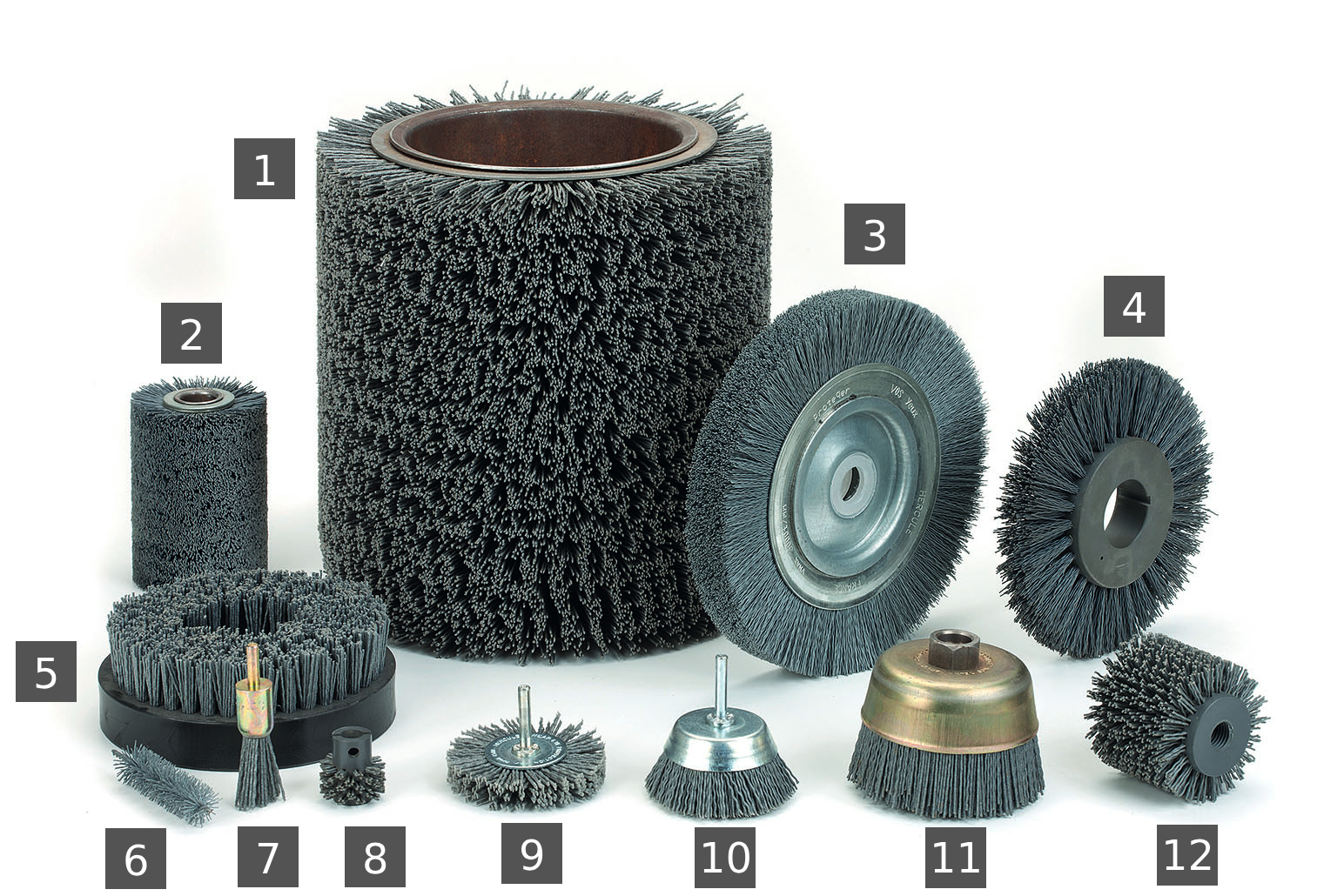 ABRASIVE BRUSHES